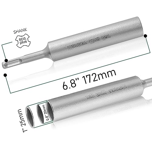 Monkey King Bar -SDS Plus Bits -5/8" and 3/4" Diameter Ground Rod Driver Use for SDS Plus Hammer Drills Bits