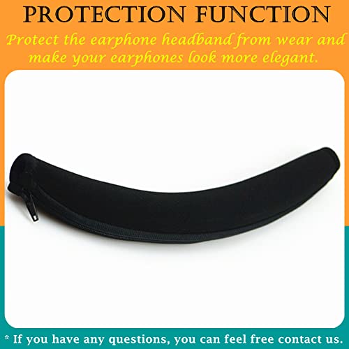 TaiZiChangQin Headphone Protector Headband Fabric Compatible with Srhythm NC25 NC 25 NC35 NC 35 Headphone