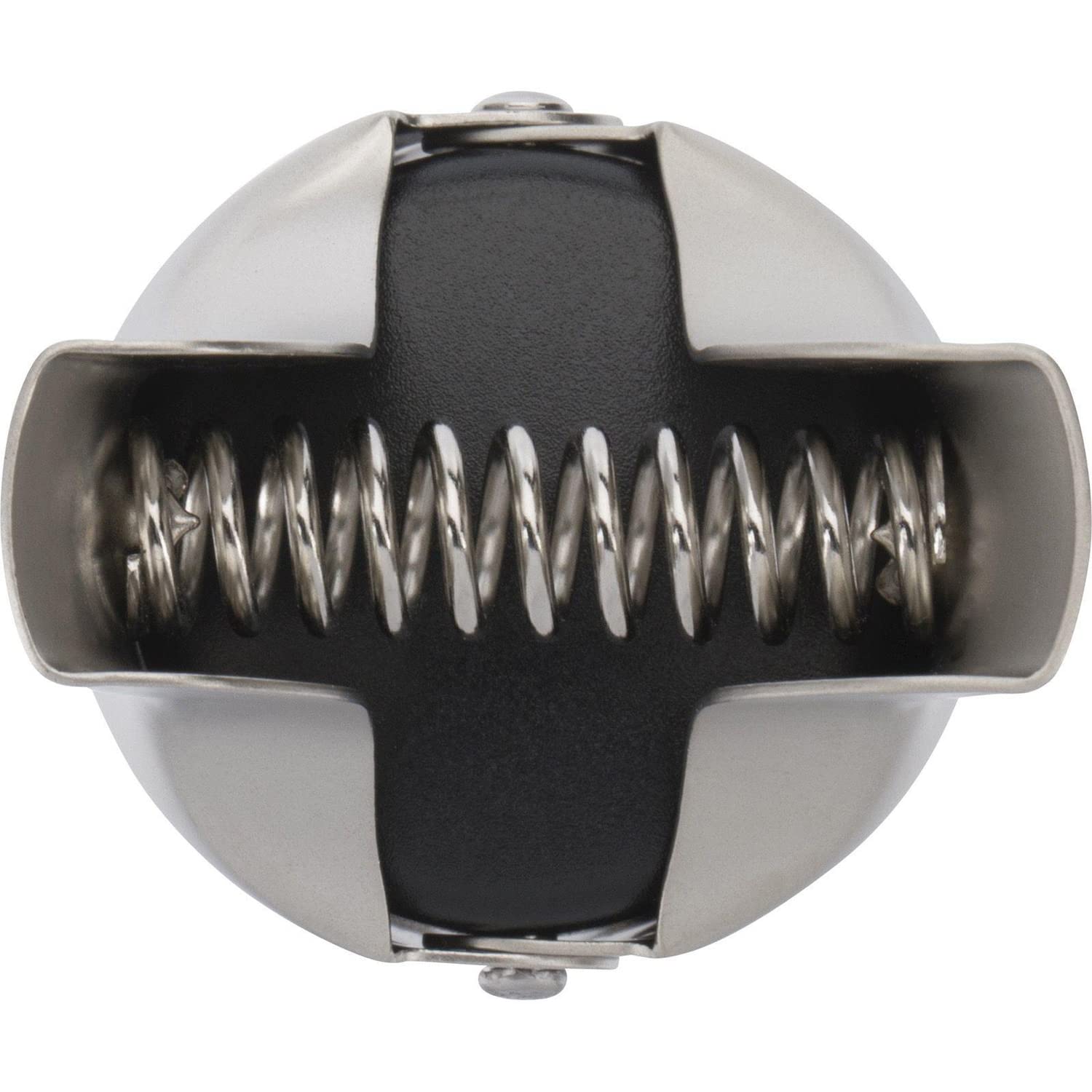 Monopol Champagne Stopper In Chrome Plated Dishwasher Safe And Rustproof, Silver