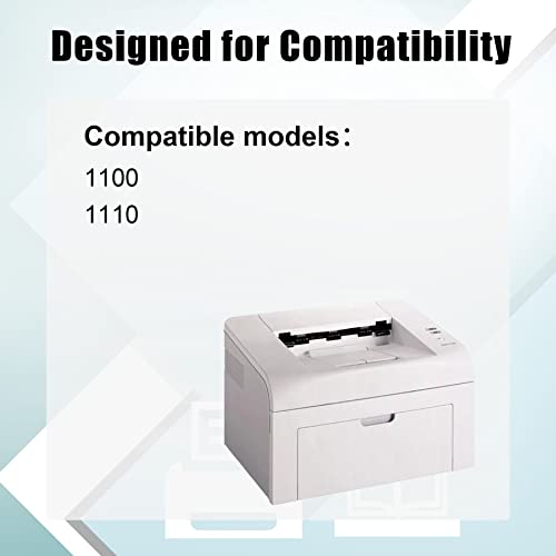 NORT NICKTONER Compatible 310-6640 GC502 310-7660 J9833 Black Toner Cartridge Replacement for Dell 1100 1110 Printer Toner Cartridge (Black, 1 Pack)