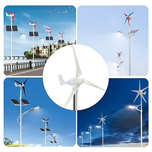 Mars Rock 58CM 22.83" Length High Strength Carbon Fibers Black Color Wind Blade Nylon Fiber Wind Turbine Blade for DIY Horizontal Wind Turbine Generator Windmill Assembling