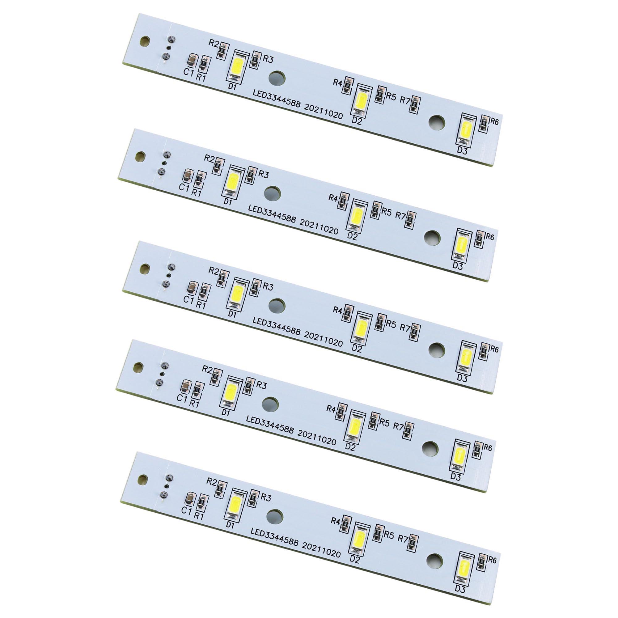 WR55X26671 For GE Refrigerators LED Light Board(5Pack)