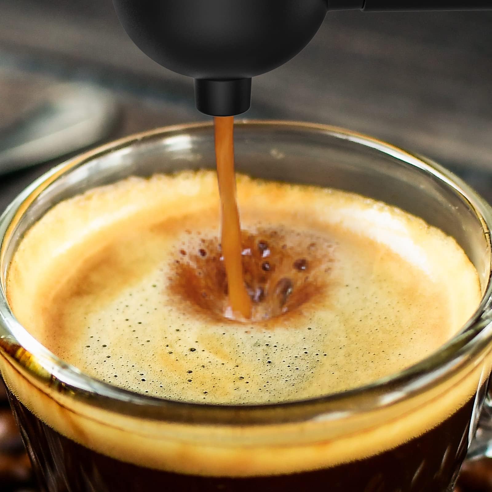 SOWTECH Espresso Coffee Machine Cappuccino Latte Maker 3.5 Bar 1-4 Cup with Steam Milk Frother White, CM5409-UL