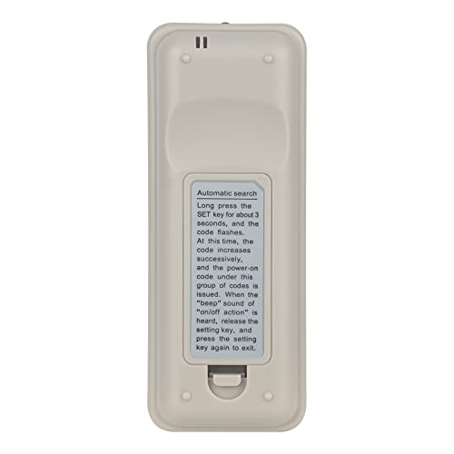 Universal AC Remote, Replace A/C Remote Control Compatible with Carrier/Samsung/Kelon/Hyundai/Gree/Funai/Daikin/Trane/Toshiba/Sanyo/Mitsubishi/Fujitsu/Hitachi/Haier/LG/York/Midea Air Conditioner