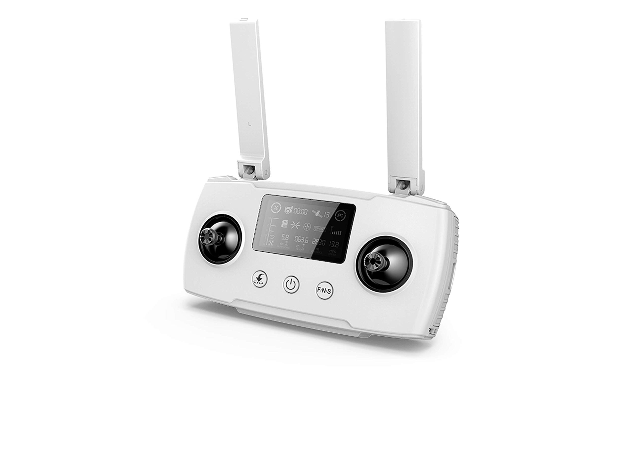 Hubsan Zino 2+ drone with 4K 60fps Camera GPS RC Drone 10KM FPV with 3-axis Gimbal,39Mins Flight Headless mode, Low Power Failsafe Mode(Two Batteries and Bag)