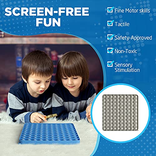 Pop it Numbers 100 Sensory Math Manipulative (Green) Large Educational Consecutive Number pop it. Autism/ADHD Friendly Classroom Supply is Perfect for Home or Any Elementary Classroom