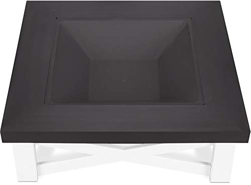 Real Flame 350-WHT Austin Fire Pit, White