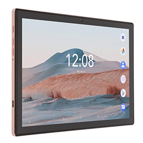 Naroote 10.1 Inch HD Tablet, Tablet PC with Dual Cameras for 8.0 Dual SIM Dual Standby for Gaming (US Plug)
