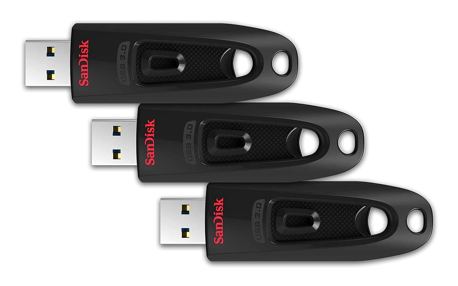 PNY 32GB Turbo Attache 3 USB 3.0 Flash Drive 5-Pack & SanDisk 32GB 3-Pack Ultra USB 3.0 Flash Drive 32GB (Pack of 3) - SDCZ48-032G-GAM46T