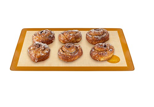 Mrs. Anderson’s Baking Non-Stick Silicone Half-Size Baking Mat, 11.625-Inch x 16.5-Inch, Set of 2