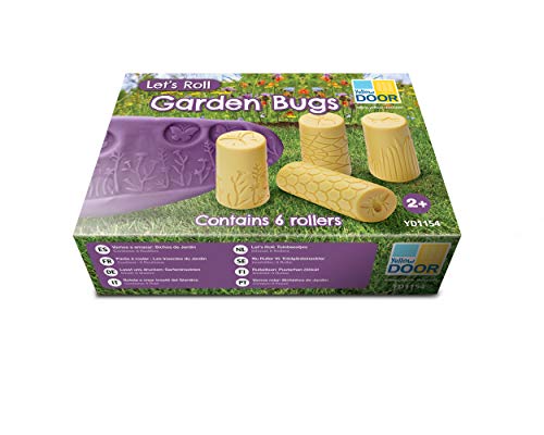 Yellow Door Let's Roll,Garden Bugs, Set of 6