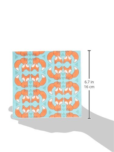Ginger Ray Woodland Friend Fox Design Paper Party Napkins, 20 Pack