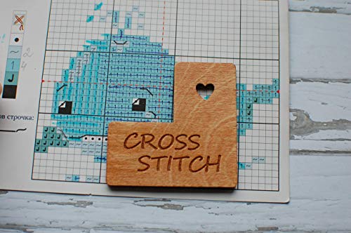 Needle minder for cross stitch Pattern Helper 2 in 1 Needle keeper magnetic cross stitch Marker Embroidery Pattern Keeper Embroidery Chart Holder needle minder for embroidery pattern holder magnetic