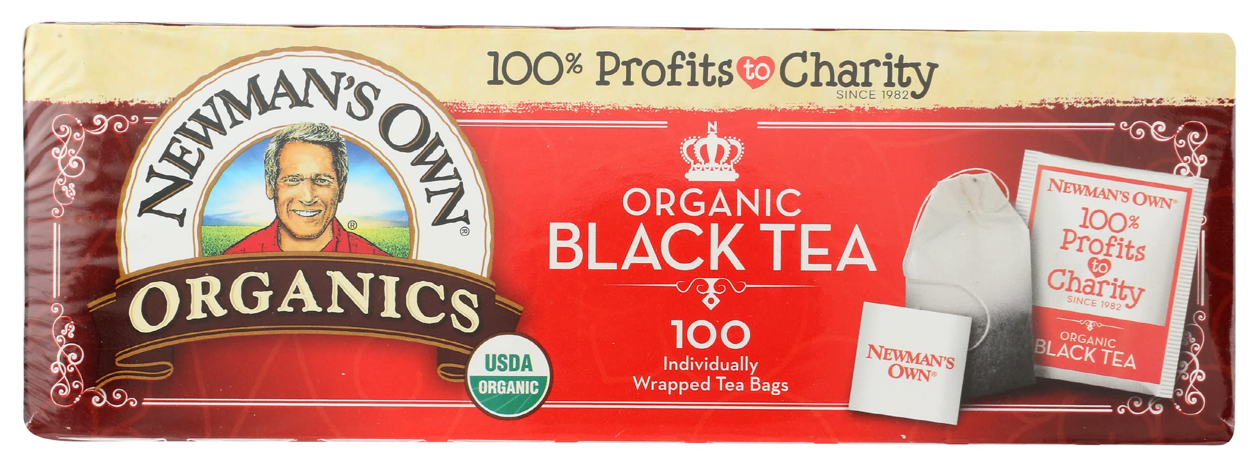 NEWMANS OWN ORGANICS Organic Royal Black Tea, 100 CT