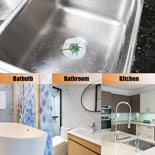 NTCZH Shower Drain Stopper Lightweight and Soft, TPE/TPR Drain Hair Catcher, Strainers Protectors Cover for Floor, Laundry, Kitchen, Bathroom Laundry, and Bathtub