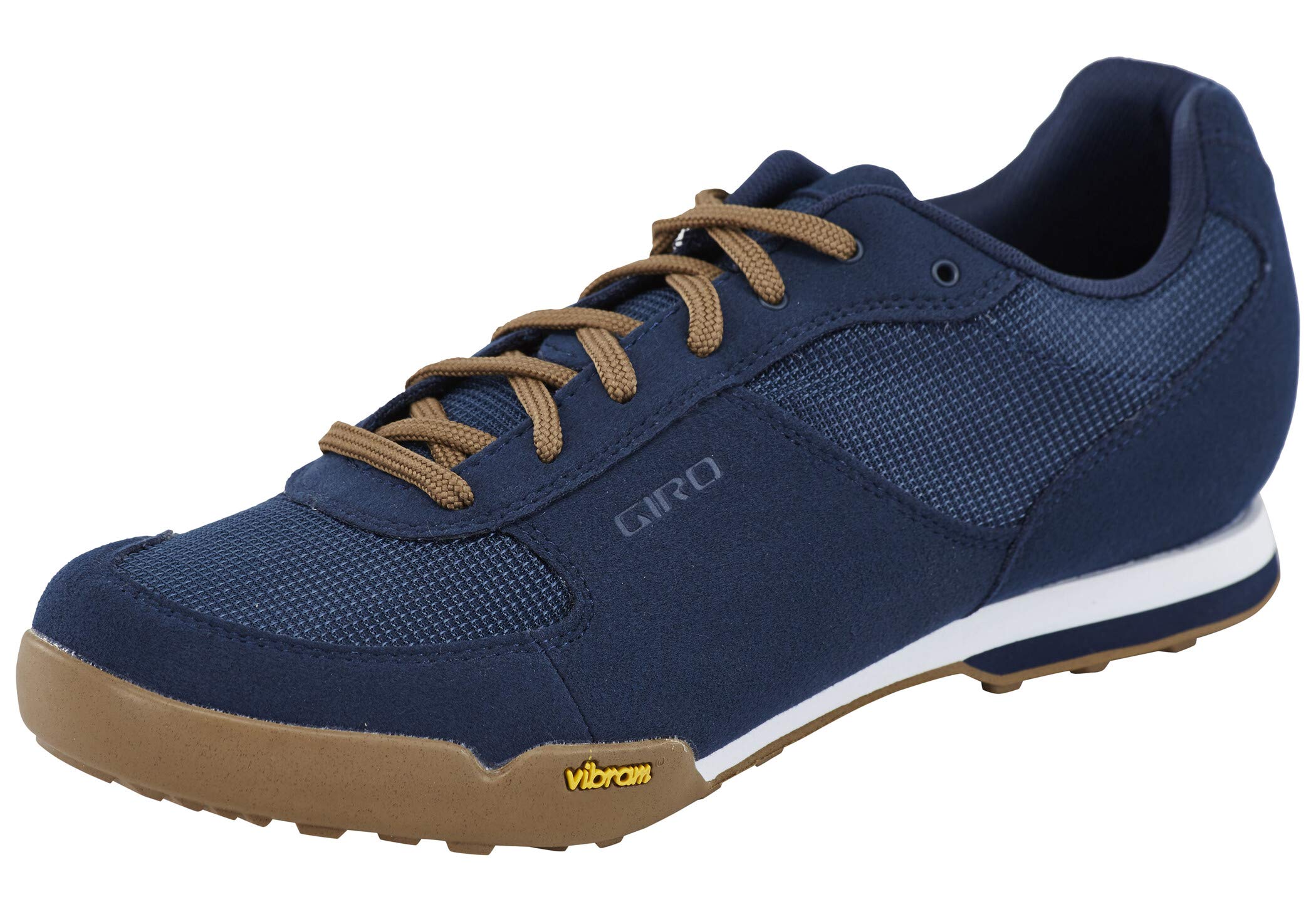 Giro Rumble VR Mens Mountain Cycling Shoes - Dress Blue/Gum (2023), 48