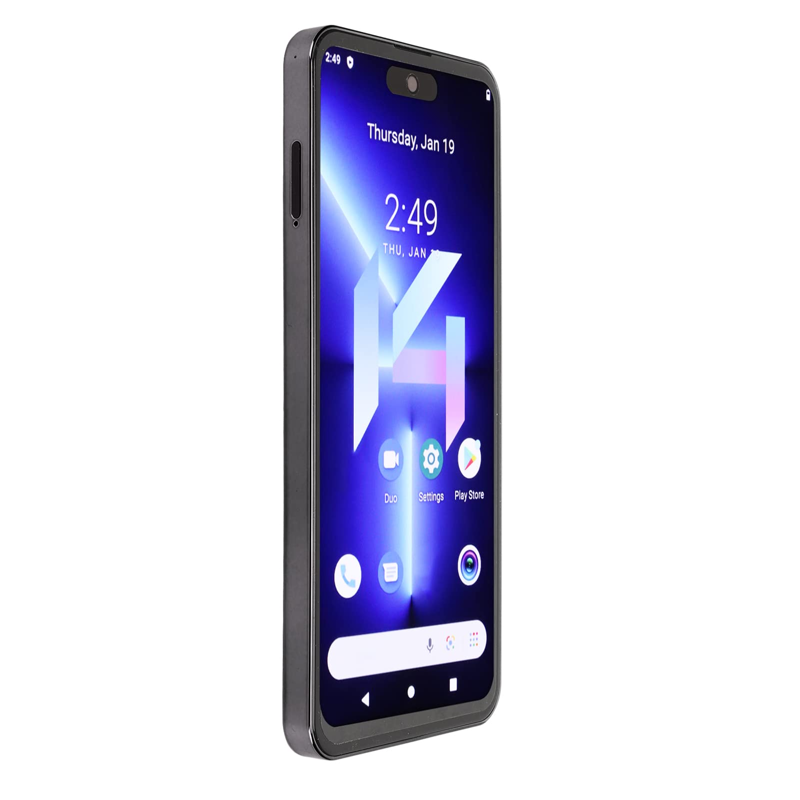 Naroote Unlocked Smartphones, 6.7 Inch Black 4G Smartphones for Daily Use (Black)