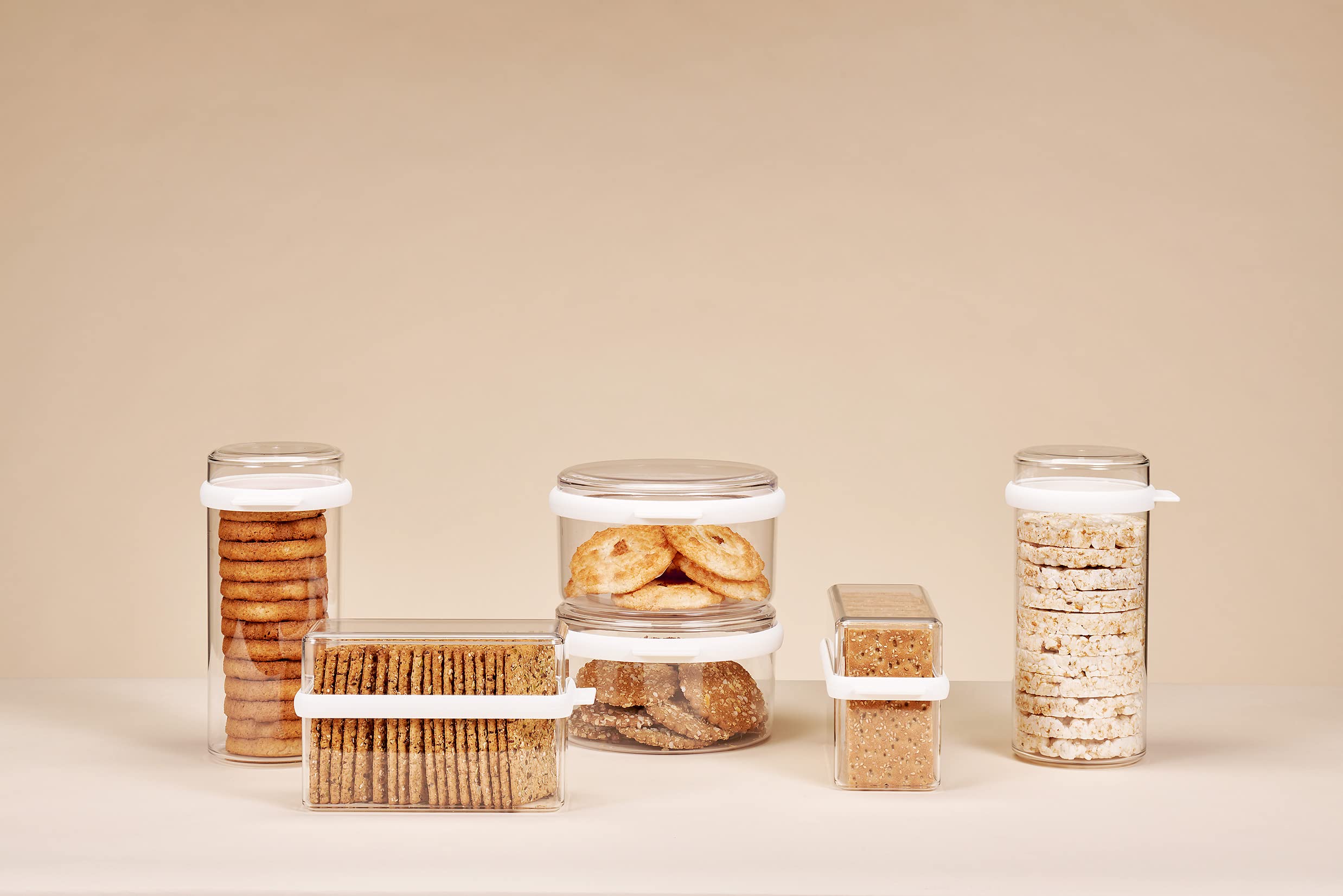 Mepal Rosti 106719030600 Stora Toast San/Thermoplastic Elastomer White Box 21.7 x 9 x 12.8 cm