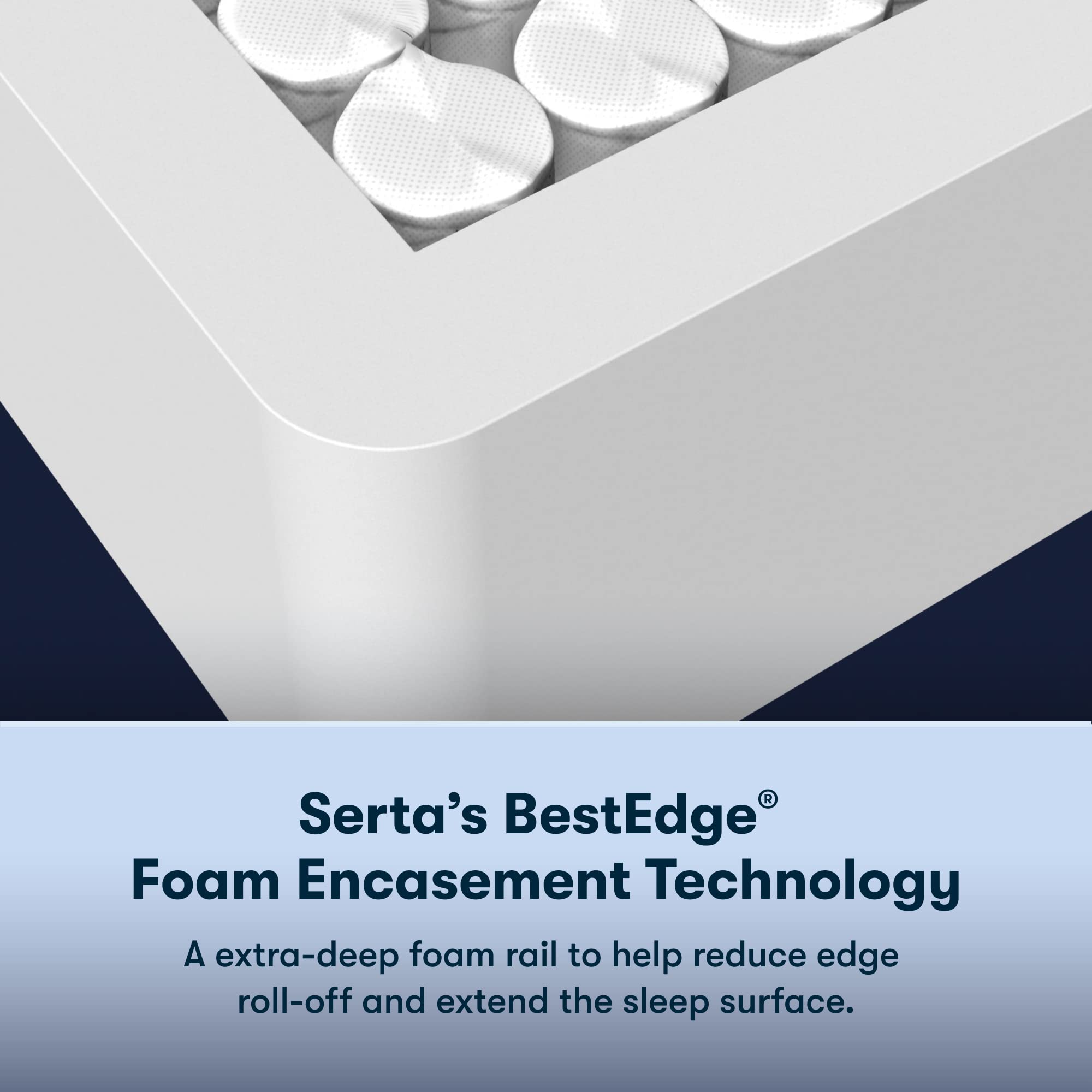 Serta Perfect Sleeper Ultimate 14.5" Queen Mattress - Medium Pillow Top, Cooling Gel Memory Foam, Pocket Innersprings for Motion Isolation, Edge Support, CertiPUR-US Certified - Oasis Sleep