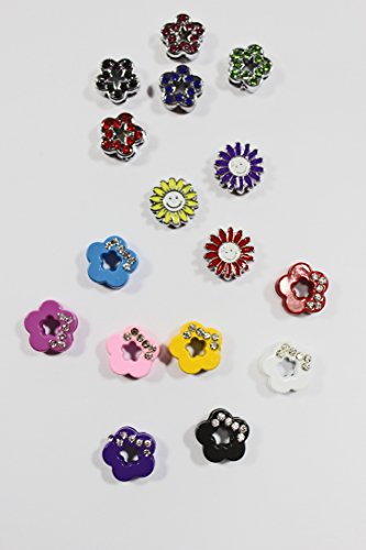 Shannon's Chixx Colorful Poultry Leg Bands for Home Chicken Coops, Identification Bands for Chickens, Ducks, Geese, and Turkeys, Butterfly, Bugs, and More Charms (Set of 10)