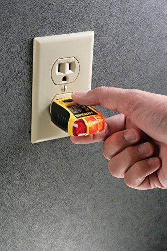 Sperry Instruments STK001 Non-Contact Voltage Tester (VD6504) & GFCI Outlet / Receptacle Tester (GFI6302) Kit, Electrical AC Voltage Detector, Yellow & Black