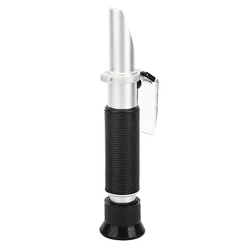 Refractometer, Handheld Tool 0-10% Sugar Test Range RHB-10ATC Aluminum for Industrial Supplies for Home Tool for Man