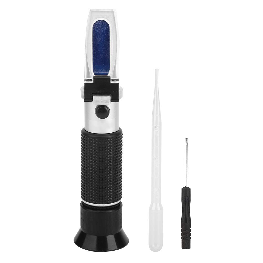Refractometer,Sugar Test Meter 0-20% with Accurant Index for Automatic Temperature Compensation