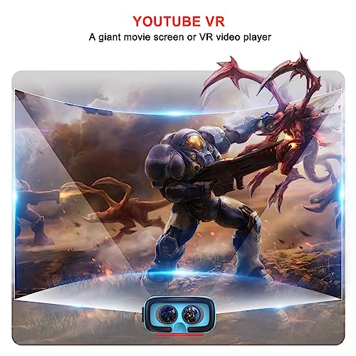 WinDrogon VR Headset, Designed for Nintendo Switch & Switch OLED Accessories for Switch VR Games, Labo VR and YouTube VR, VR Glasses with Adjustable Pupil Distance and Adjustable Switch Goggles Strapā¦