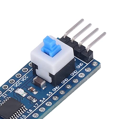 Oumefar Development Board, 6 Channel VCC GND Core Boards Module LED Indicator Easy Installation 5.5V-2.4V for DIY Electroniccomponents