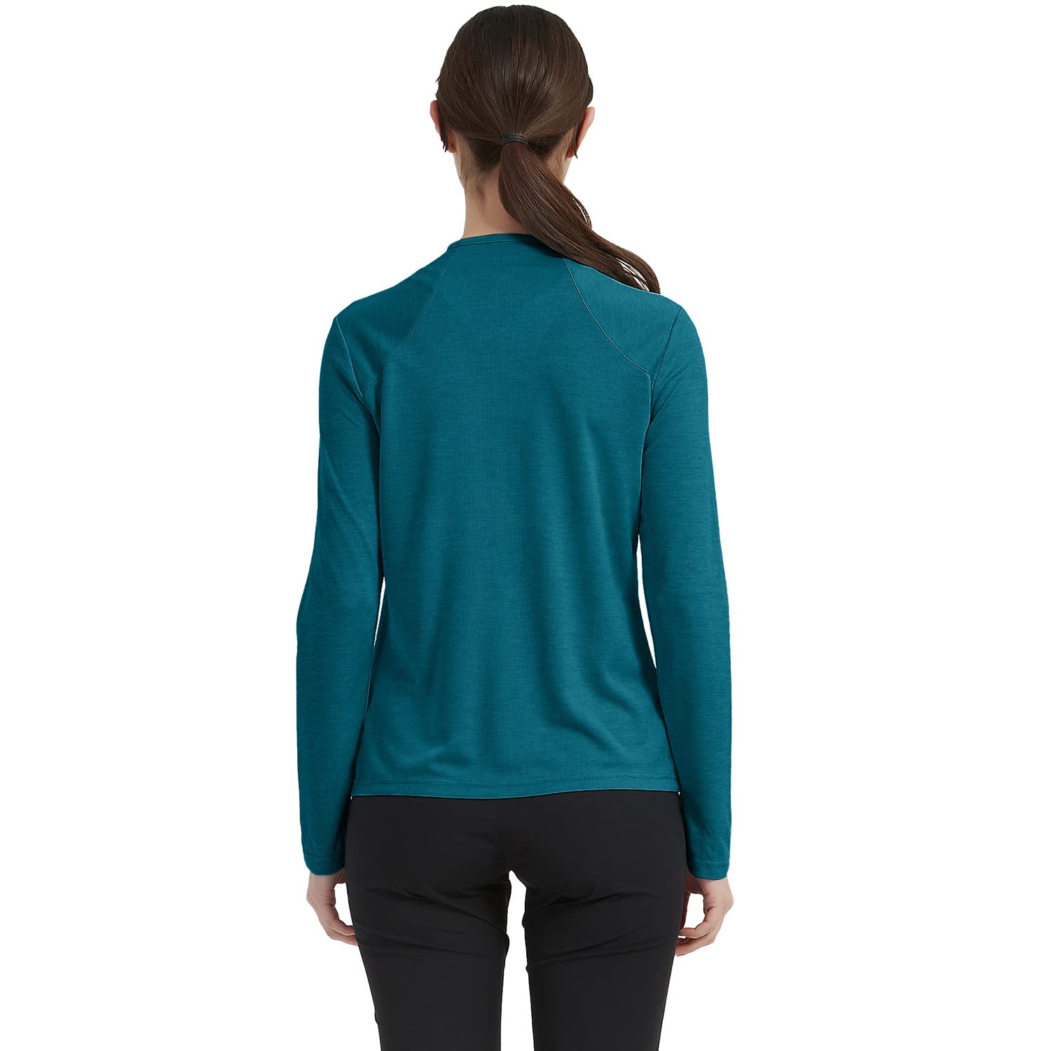 MoFiz Lightweight Workout Jacket with Long Sleeved UV Protection for Outdoor Ocean Blue 2XL