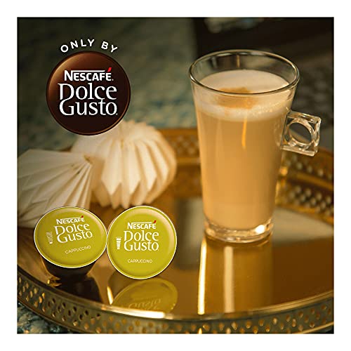 NESCAFÉ Dolce Gusto Coffee Capsules Cappuccino, 16 Count (Pack of 3)