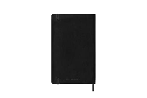Moleskine Classic 12 Month 2023 Daily Planner, Soft Cover, Large (5" x 8.25"), Black