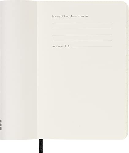 Moleskine Classic 12 Month 2023 Weekly Planner, Soft Cover, Pocket (3.5" x 5.5"), Black