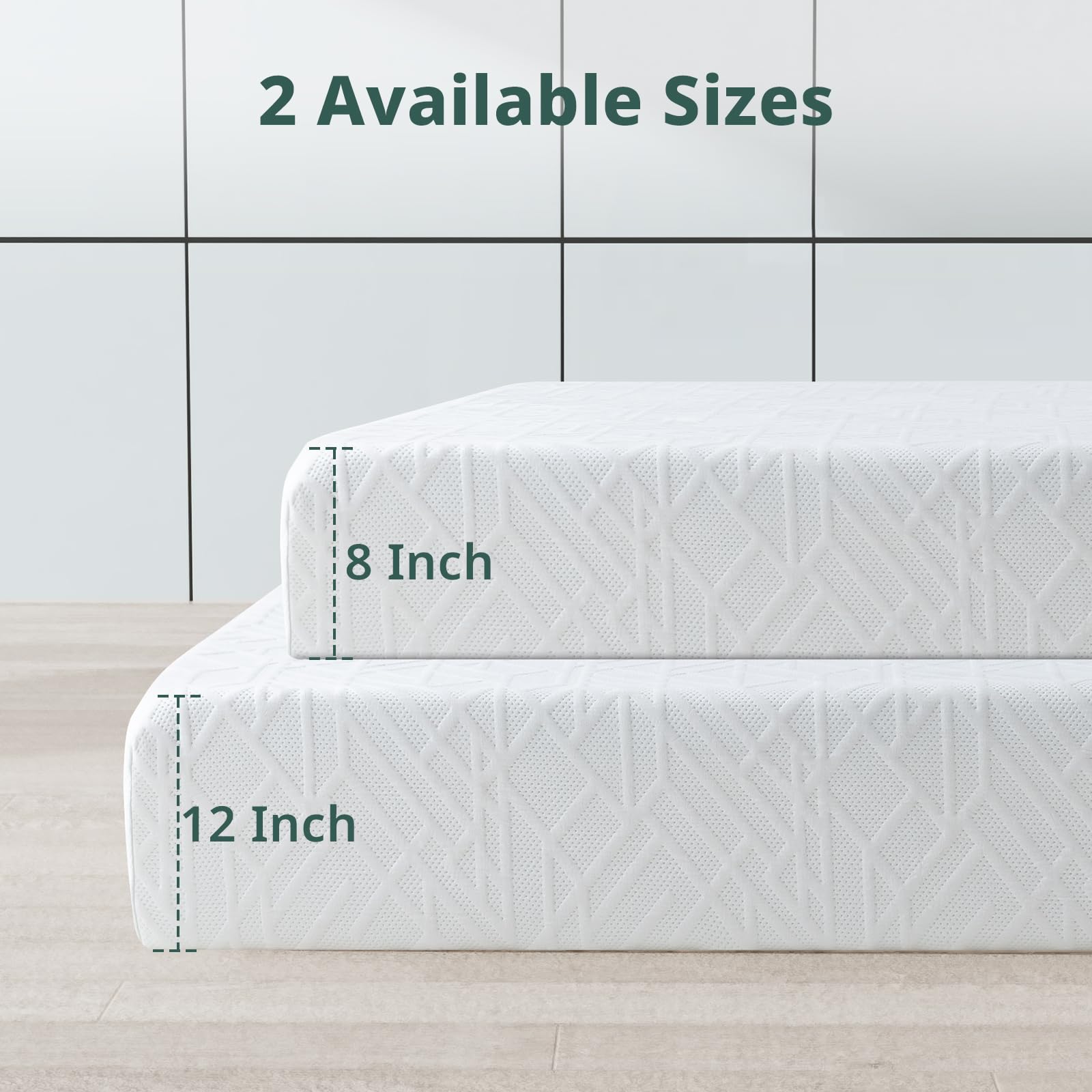 Wellos Queen Size Mattress 12 Inch Memory Foam Bed Mattress in a Box,CertiPUR-US Certified,Fiberglass Free Mattress, Cooling Gel Queen Mattress Medium Firm for Supportive & Pressure Relief