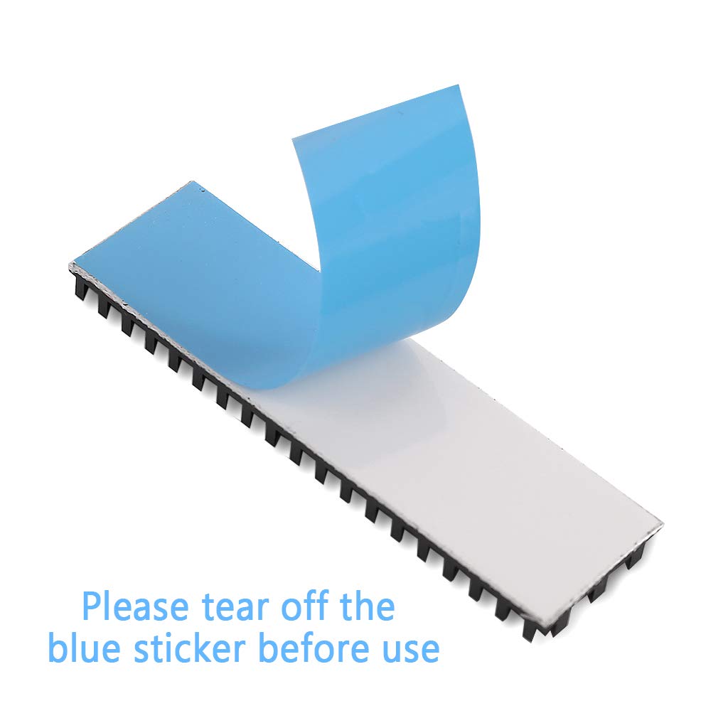 icepc M.2 Heatsink for PS5 PCI-E NVME 2280 SSD Graphene Coating Copper Heat Sink, High Performance SSD Radiator with Thermal Conductive Adhesive for Laptop PC 2280 NGFF Cooler(70x20x4.0mm)