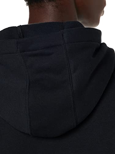 Under Armour Women's Rival Fleece Logo Hoodie , Black (001)/White , X-Small