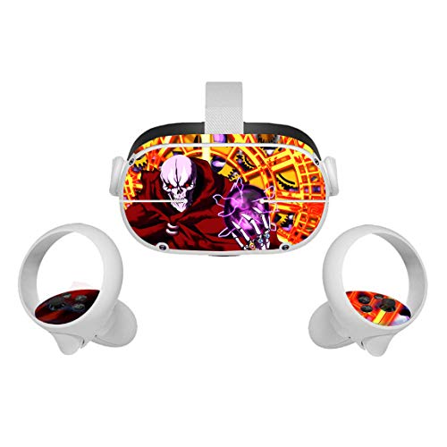 OverGod Series Anime Oculus Quest 2 Skin VR 2 Skins Headsets and Controllers Sticker Protective Decal Accessories