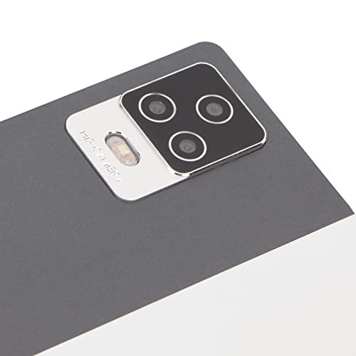Rengu Tablet PC, Dual SIM Dual Standby 4G LTE Tablet PC 10.1 Inch 10GB 256GB for Gaming Connections (Silver)