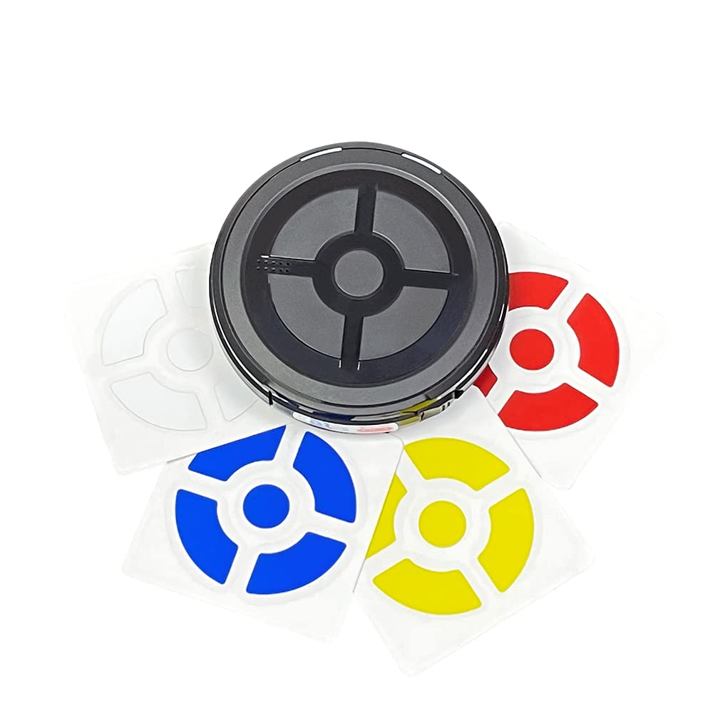 megacom DuoMon 1P/2P Auto Catcher Compatible for Pokemon Go Vibration can be Turned Off with Voice Notifications,Stable and 65ft Connection Rage (Black)