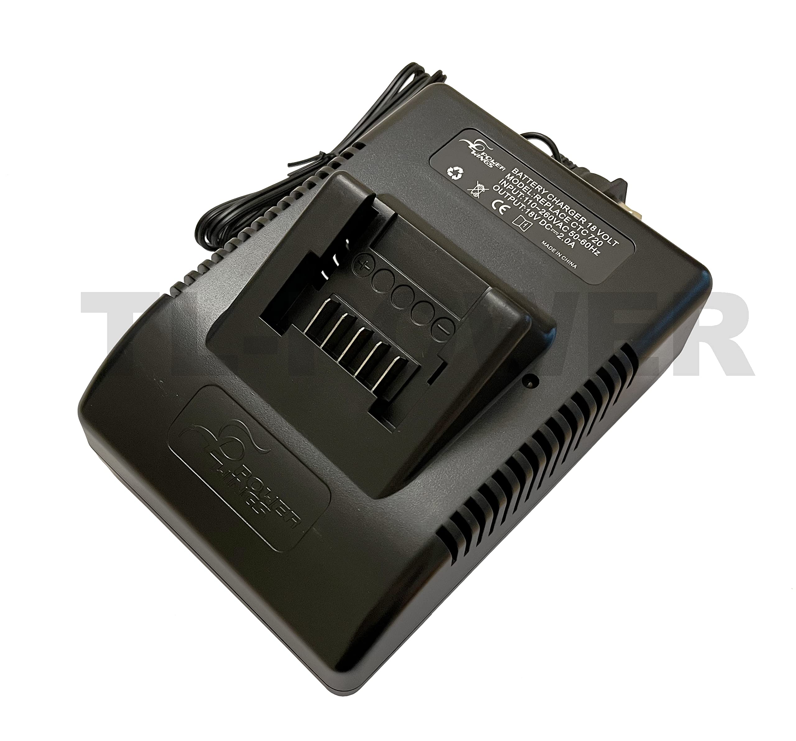 Replace Charger for Snap on CTC720,Compatible with Snap on CTB8185 CTB7185 CTB8187 CT7850 CDR7850H CTL7850 CTB7185(Lithium-ion Only)