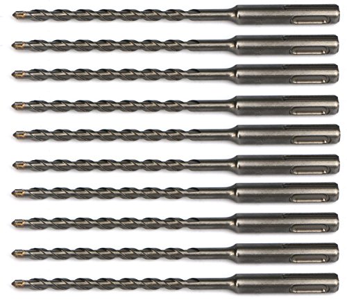 SDS PLUS Hammer Drill Bits 1/4"x6" (1/4"x6")(10 pcs)