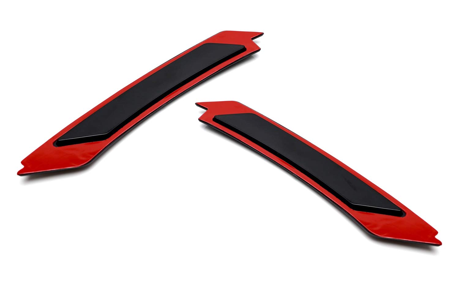 iJDMTOY Euro Dark Smoked Lens Front Bumper Side Markers Compatible With 2009-2012 BMW E90/E91 3 Series LCI Models, Replace OEM Amber Yellow Reflector Assy