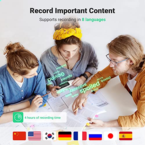 SVANTTO Pen Scanner, Text to Speech Device for Dyslexia, OCR Digital Highlighter Reader Pen, Exam Reading Pen, Bluetooth Langage Translator, No Monthly Fee