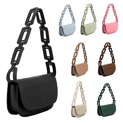 Melie Bianco Inez Bag - Luxury Vegan Leather Purse - Convertible Vegan Designer Purse - Shoulder & Crossbody Straps
