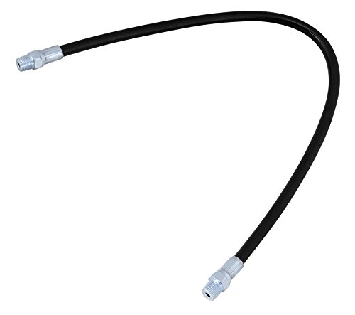 Performance Tool W54211 18-Inch Flex Grease Gun Hose Extension With Coupler, 4,500 Working PSI (1/8 NPT)