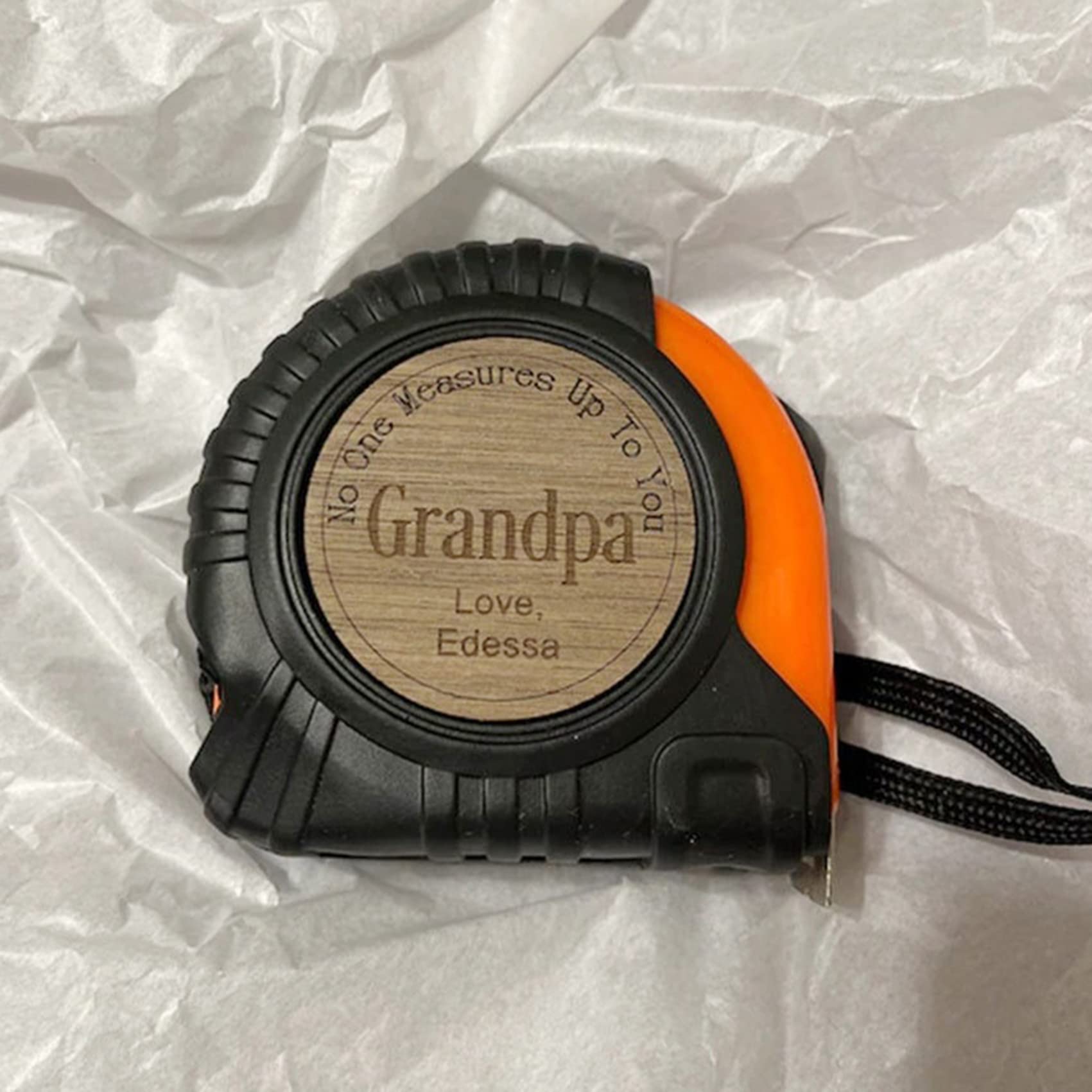 Personalized Tape Measures Fathers Day Gifts,Gift for Dad, Custom Engraved Tape Measure, Personalized Gifts for Men, Step Dad or Bonus Dad Gift, Carpenter Gift