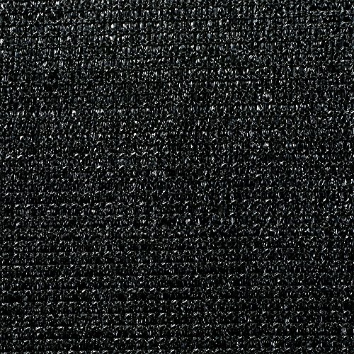 Shatex 90% Shade Fabric Sun Shade Cloth Taped Edge with Grommets Sun-Block Mesh Shade for Pergola Cover Canopy 8β x 12β, Black