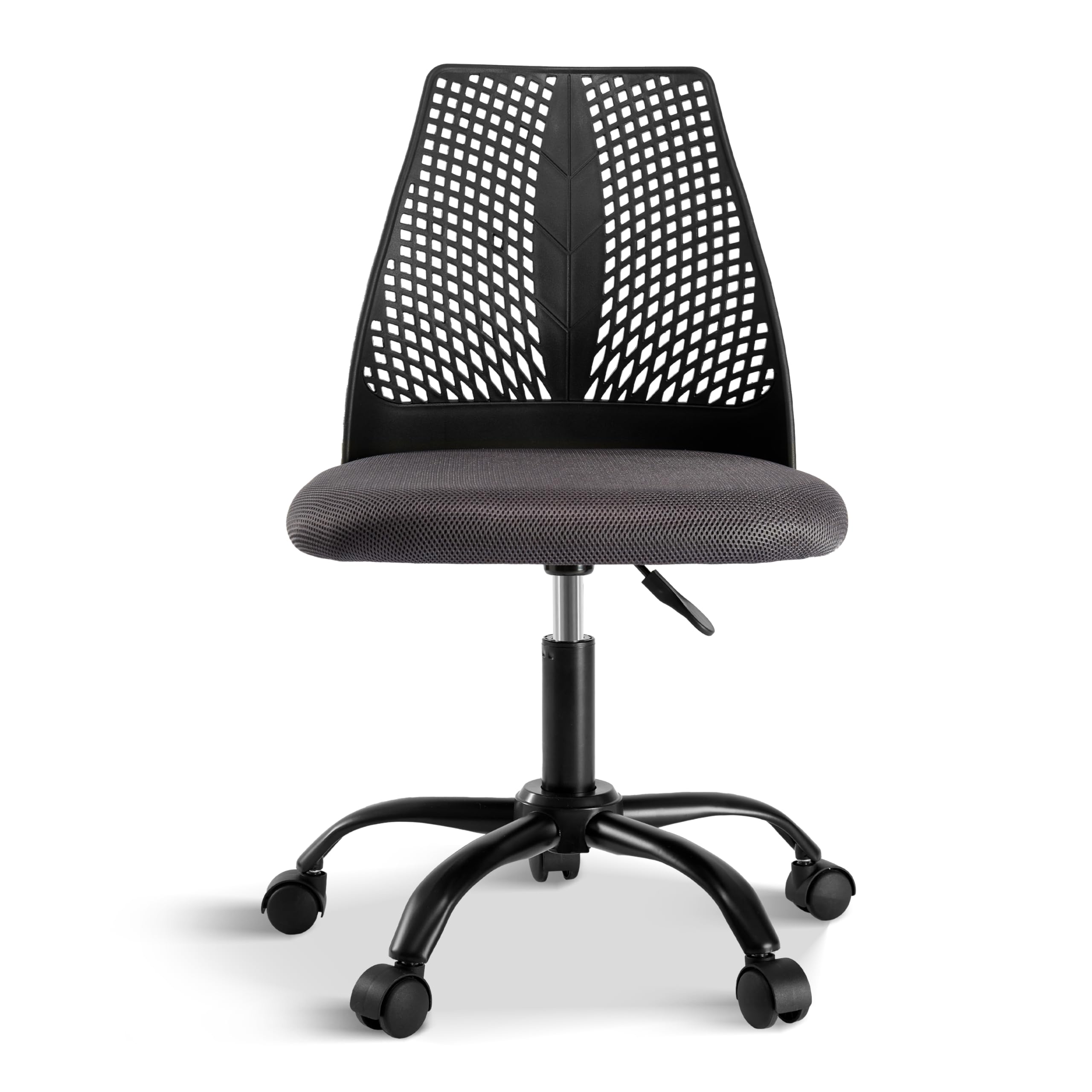 Simple Deluxe Ergonomic Office Chair, Black & Gray
