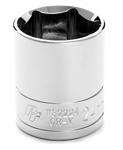 Performance Tool W32224 1/2 Drive 24mm 6Point Socket, 1 Pack