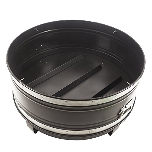 Pleasant Hearth OFW651R Colossal Fire Pit, Black